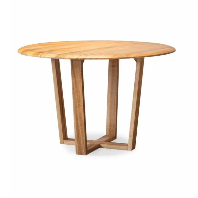 Galway 120cm Marri Wood Round Dining Table-Natural — Shopica Pty Ltd